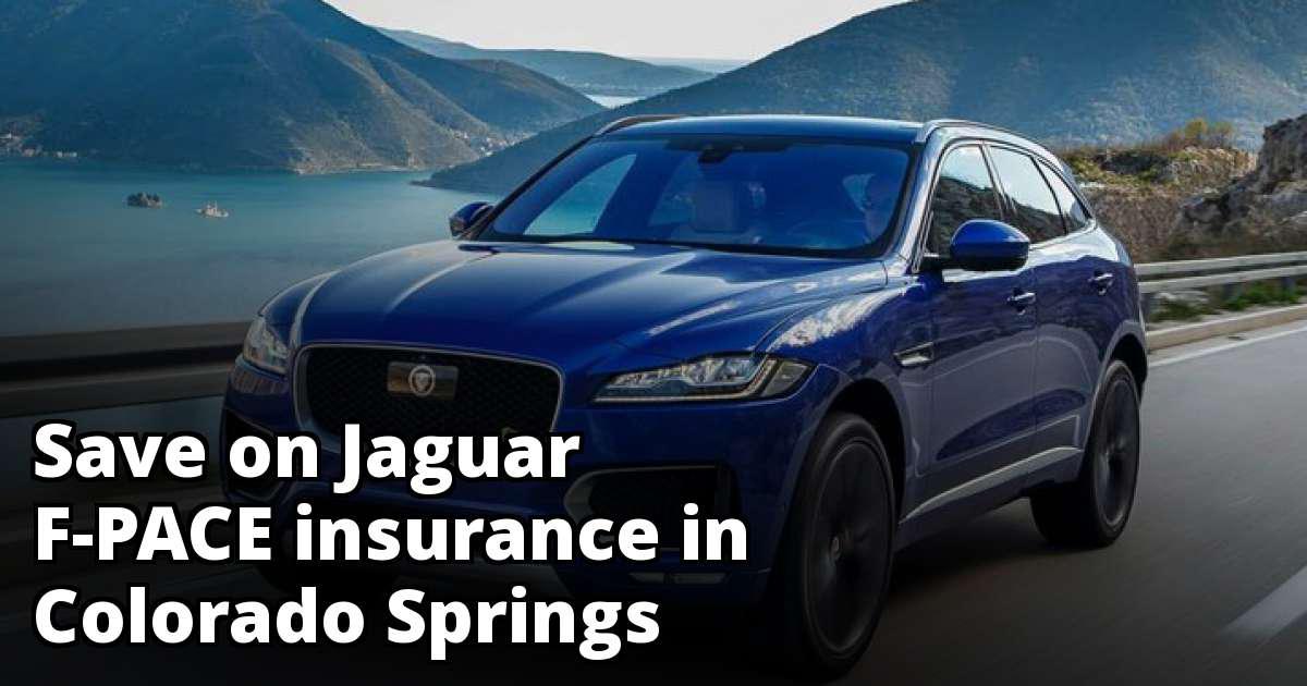 Colorado Springs Colorado Jaguar F-PACE Insurance Quotes