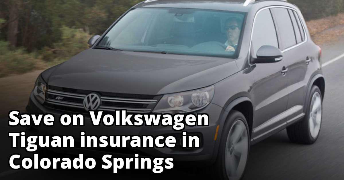 Volkswagen Tiguan Insurance Rate Quotes in Colorado Springs, CO